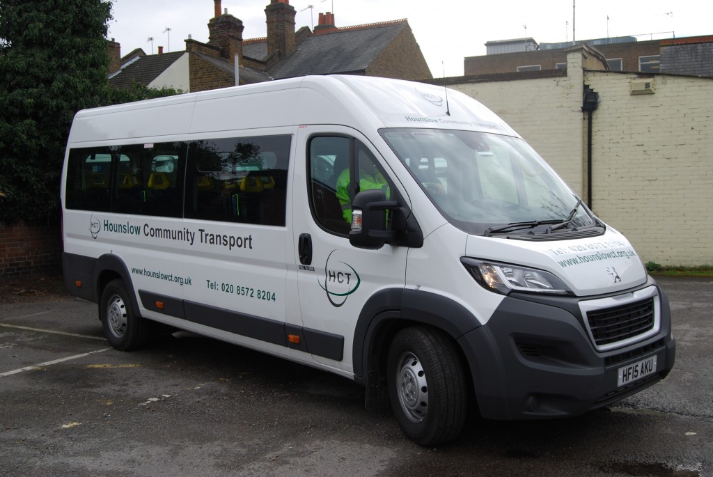 The arrival of a brand new minibus! - Hounslow Community Transport